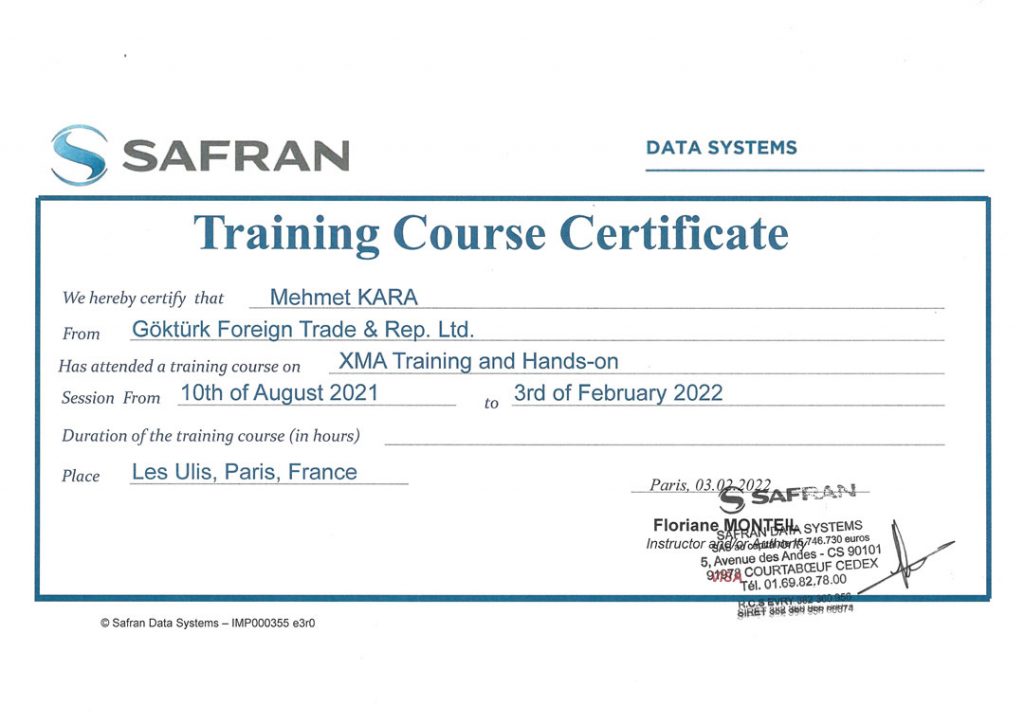 Technical Support – Gokturk Foreign Trade & Representation